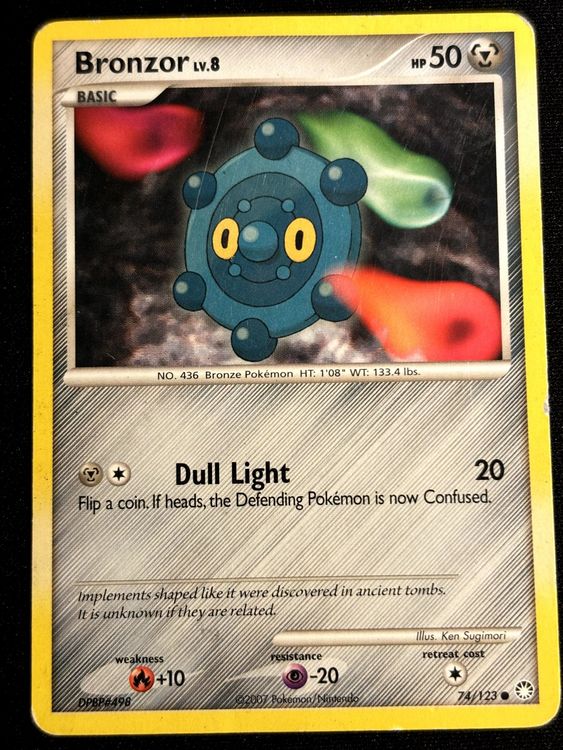 Pokemon Bronzor - Mysterious-Treasures 72/123 - English (D'occasion) à ...