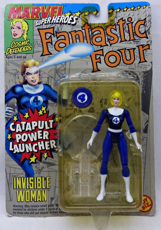 FANTASTIC FOUR INVISIBLE WOMAN FF TOY BIZ SUPER HEROES 1994 (Gebraucht) in Lugano für CHF 24.9 ...