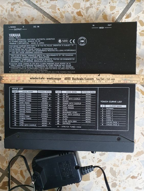 Yamaha P50-m Soundmodul Piano Tone Generator (Gebraucht) in Einsiedeln ...