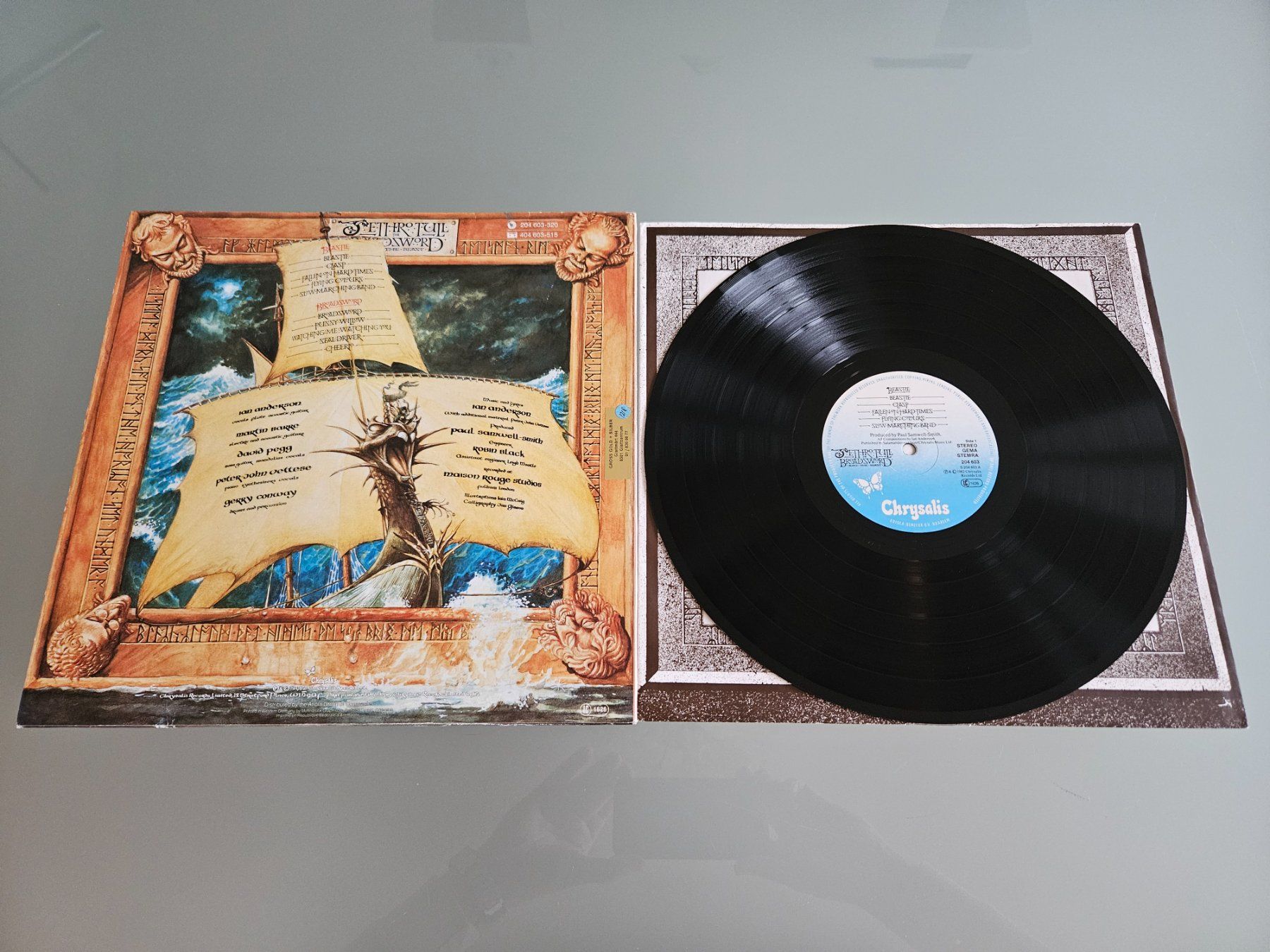 Jethro Tull Broadsword And The Beast LP Vinyl Prog Rock (Gebraucht) in ...