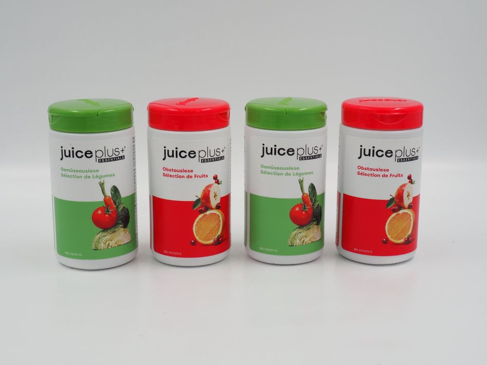 JUICE PLUS ESSENTIAL Obst + Gemüseauslese Kapseln (23121346) (Neu und ...