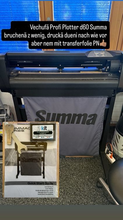 Profi Summa Plotter d60 (Gebraucht) in Adelboden für CHF 980 – nur ...