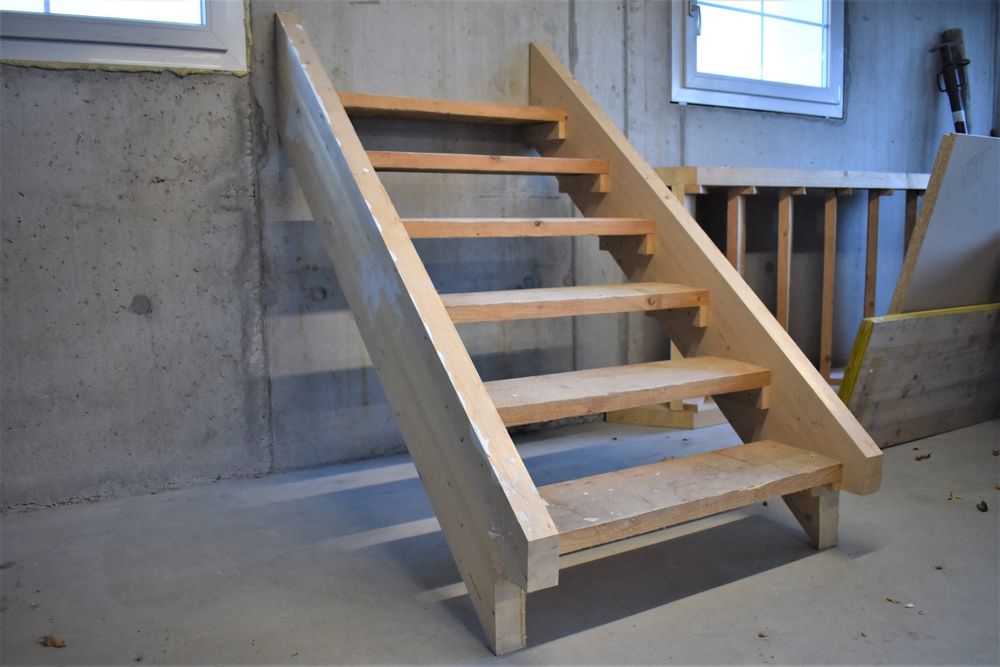 Bautreppe, Holztreppe (Nr. 1) (Gebraucht) in Rehetobel für CHF 11 – nur Abholung auf Ricardo kaufen