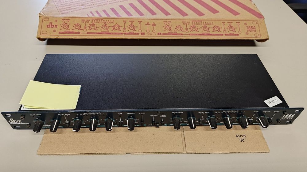 dbx 166A Compressor Limiter (Gebraucht) in Unterägeri für CHF 150 – mit ...