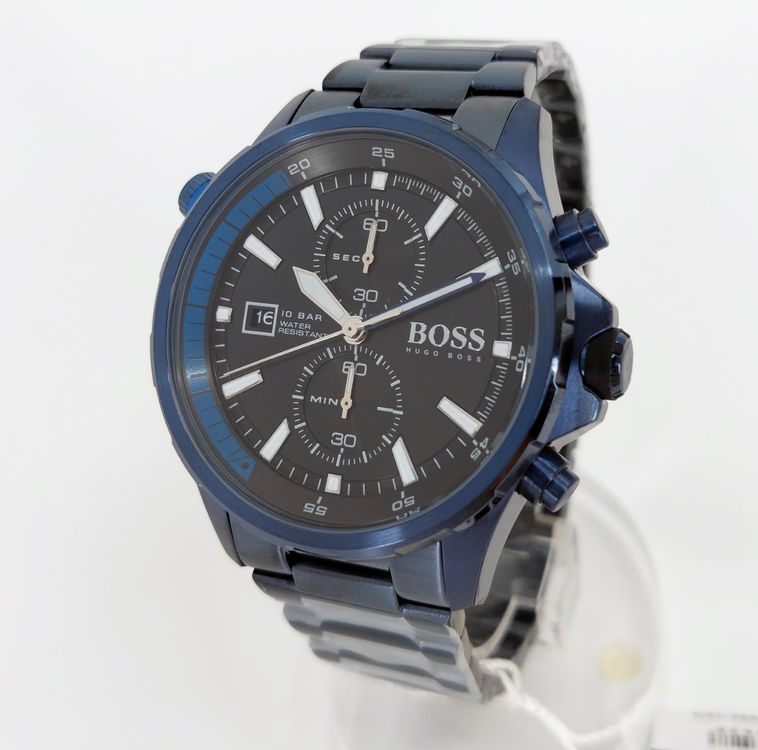 Neue Hugo Boss 1513824 Globetrotter Chronograph 46mm 10ATM (Neu und ...