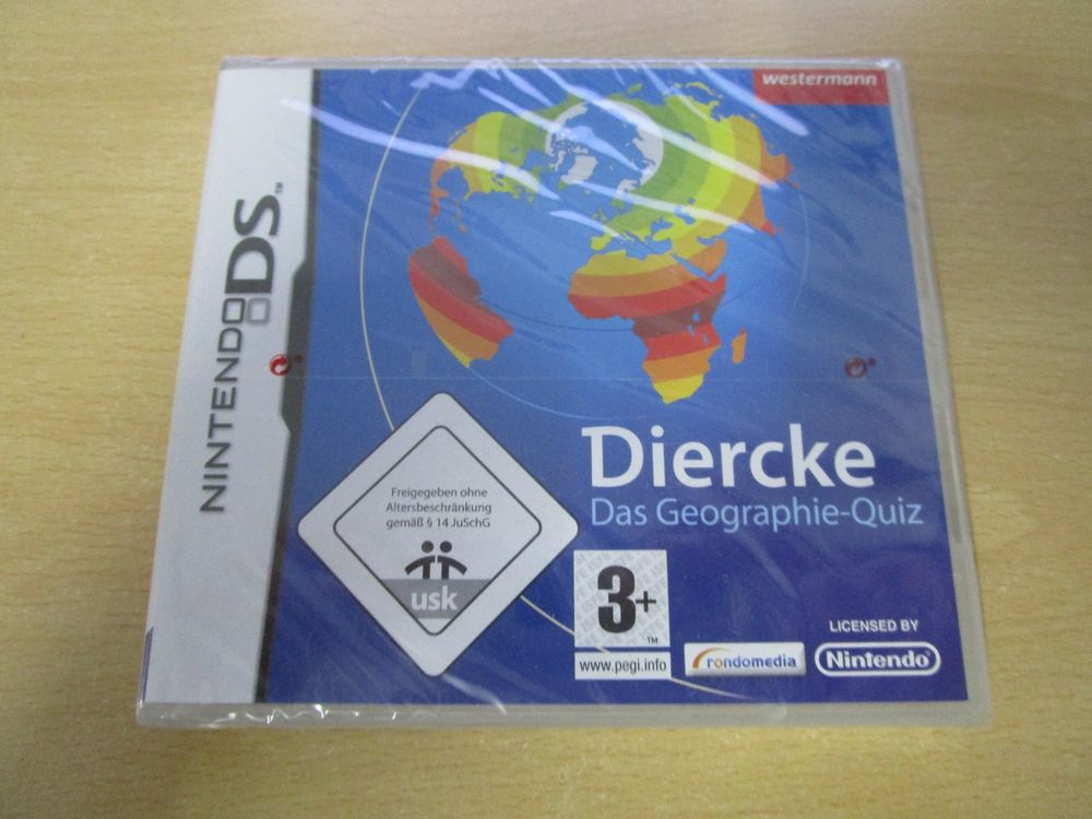 Dierke Das Geographie Quiz Nintendo DS - Neuware (Neu (gemäss ...