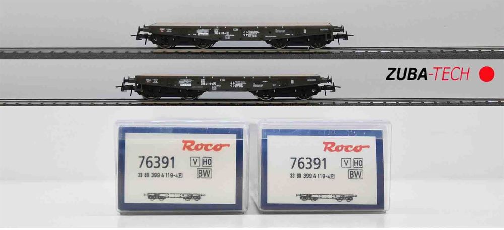 Roco 2x 76391 Flachwagen DB H0 GS OVP (Gebraucht) in St. Gallen für CHF ...