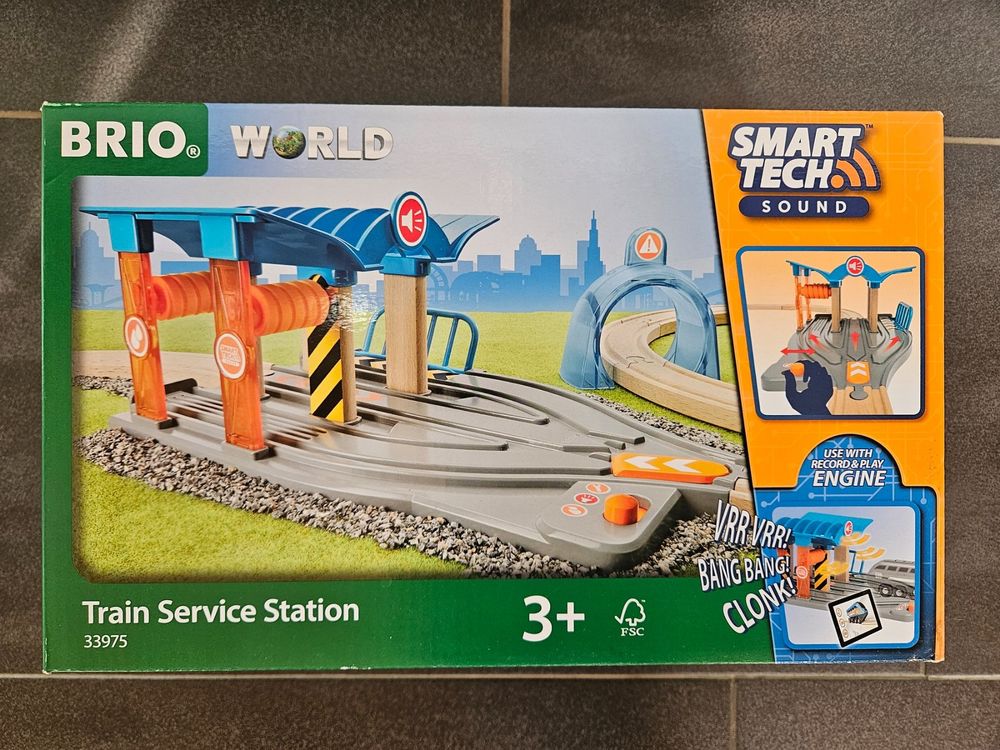 Brio Smart Tech Waschstation, Train Service Station (Neu und ...