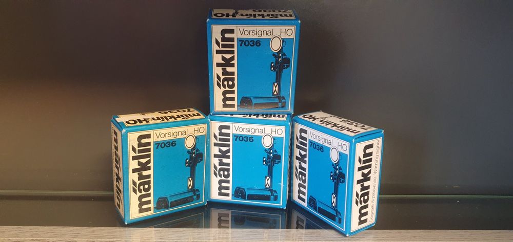 MÄRKLIN: 4 X GLEISSPERRSIGNALE 7036 OVP | Kaufen auf Ricardo