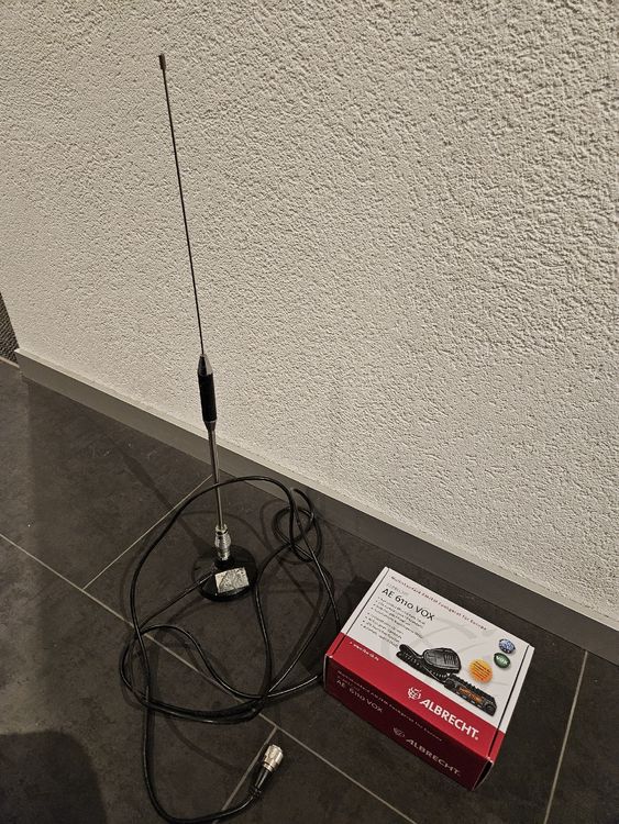 Albrecht AE 6110 VOX CB Funkgerät mit Antenne (Gebraucht) in ...