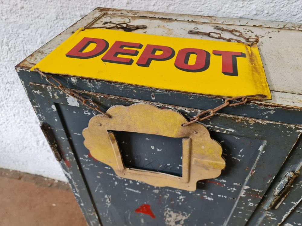 Original Shell Depot Emaille Schild Emailschild ab 1.- (Gebraucht) in ...
