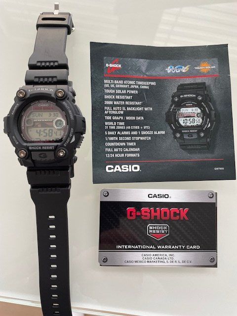 Neu Casio G-Shock Radio controlled tough Solar GW7900 (Neu (gemäss ...