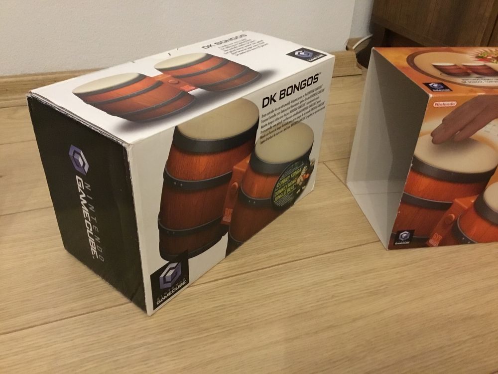 Donkey Konga Bongo Bongos Gamecube mit Spiel + PET + OVP | Kaufen auf ...
