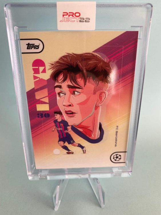 TOPPS Project 22 Gavi by Matt Taylor LIMITED FC Barcelona | Kaufen auf ...