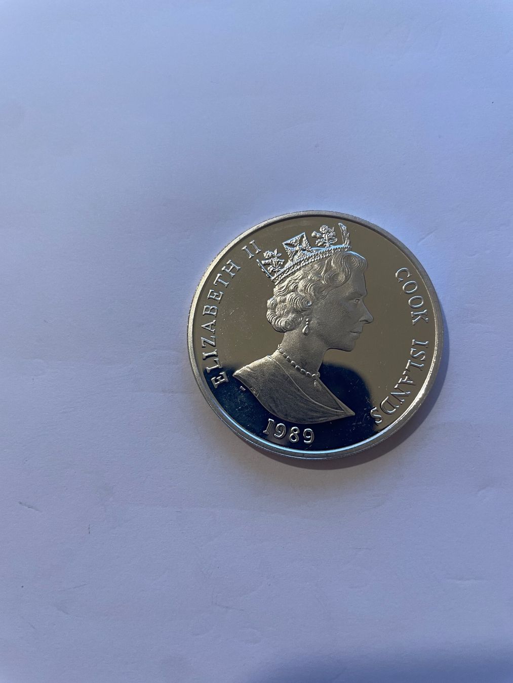 Cook Islands 1989 Collectible Coin, Silver, Extremely Rare (Gebraucht ...