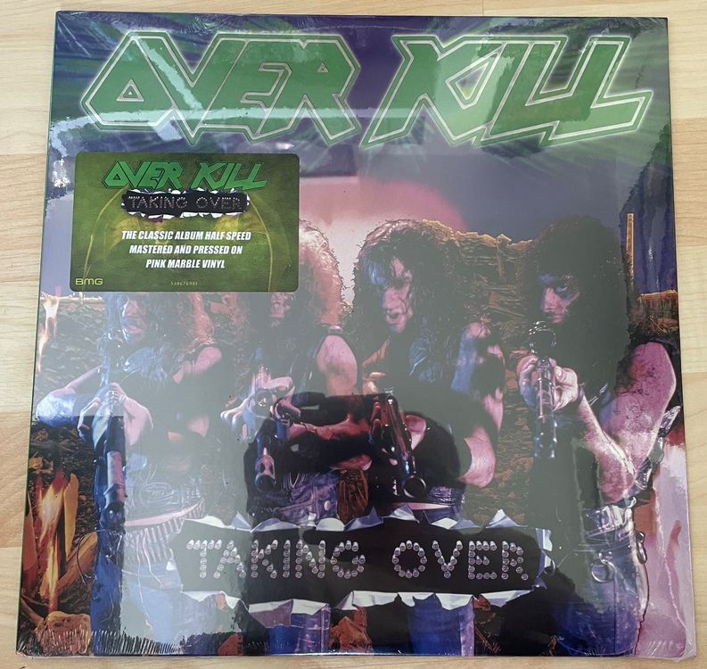 Overkill – Taking Over Pink Marbled Vinyl | Kaufen auf Ricardo