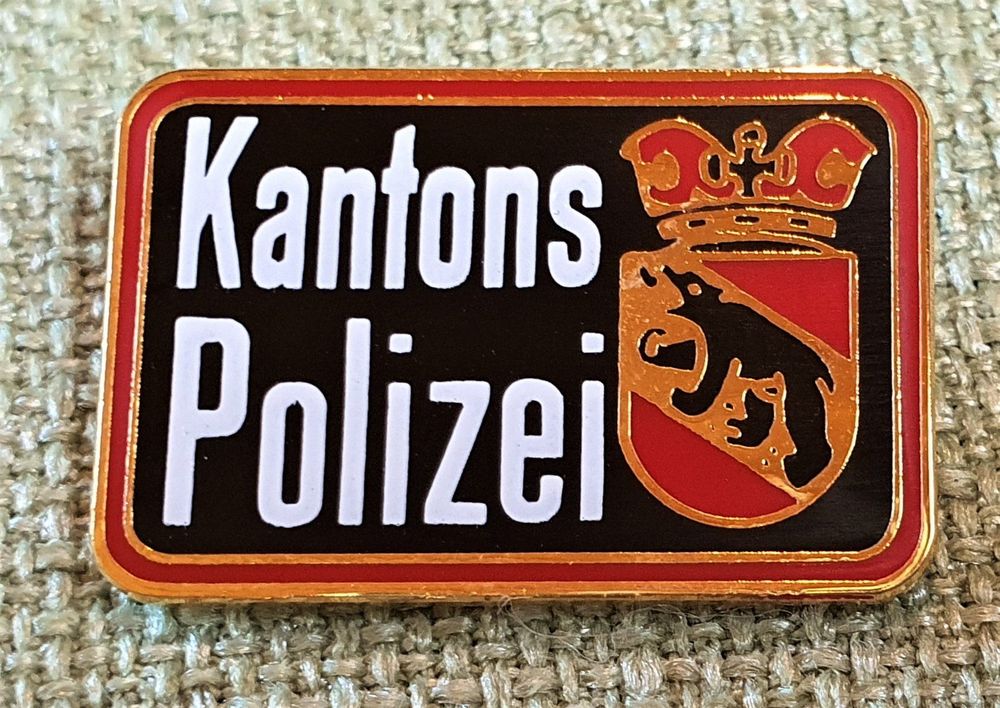 H223 - Pin Kantons Polizei Bern Nr. 1000/0468 (Gebraucht) in Reinach BL für CHF 2 – mit ...