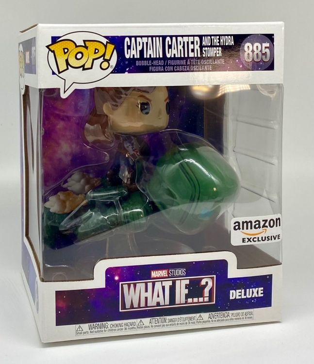 Funko Pop! Marvel, Captain Carter w. Hydra Stomper 6" #885 | Kaufen auf ...