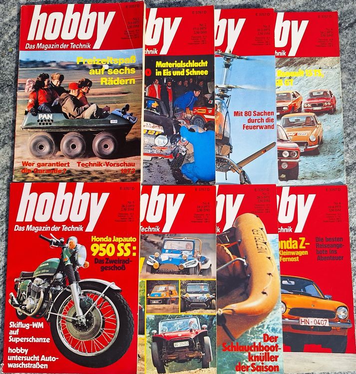 23 Hefte HOBBY aus dem Jahr 1973 | Kaufen auf Ricardo