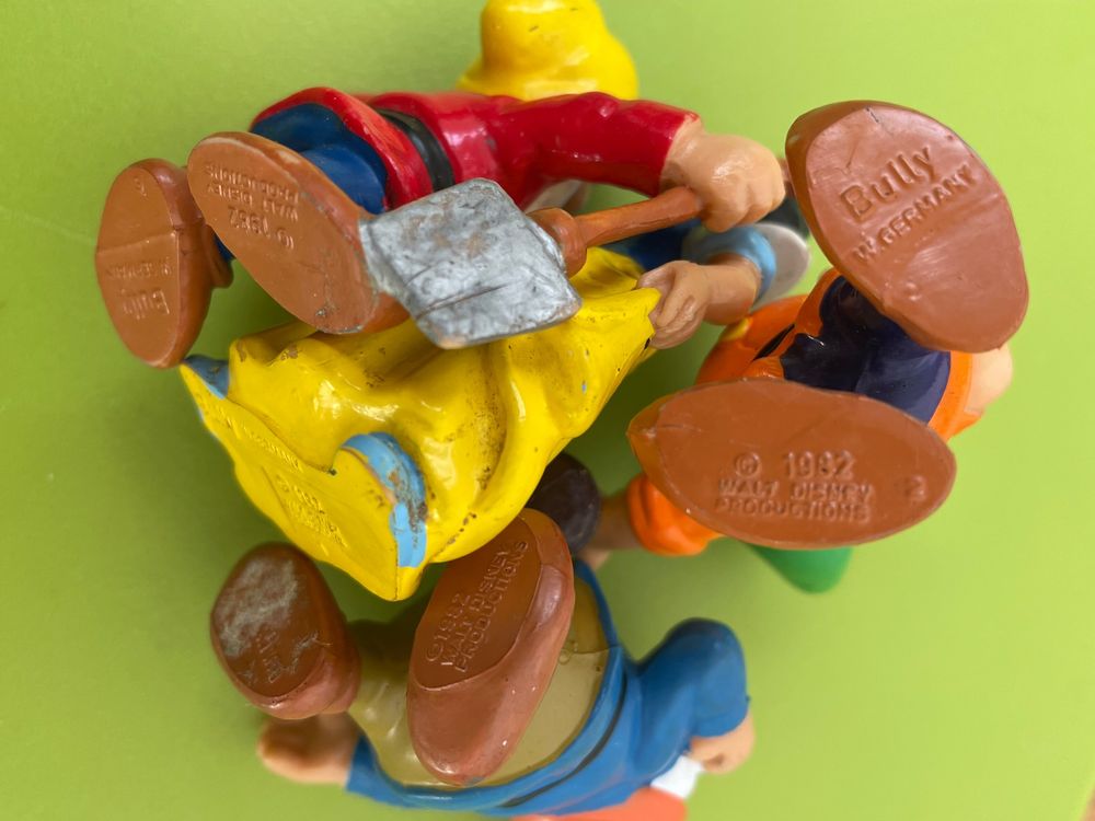 Schneewittchen & 7 Zwerge Comic Figuren Disney Bully M+B (Gebraucht) in ...