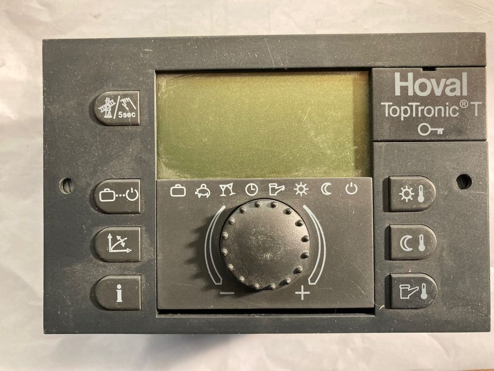 TopTronic-T Hoval (Gebraucht) in für CHF 50 – mit Lieferung auf Ricardo ...