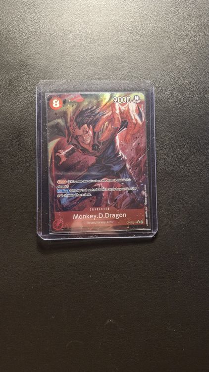 One Piece TCG Monkey. D. dragon Parallel OP07 (Neu (gemäss Beschreibung ...