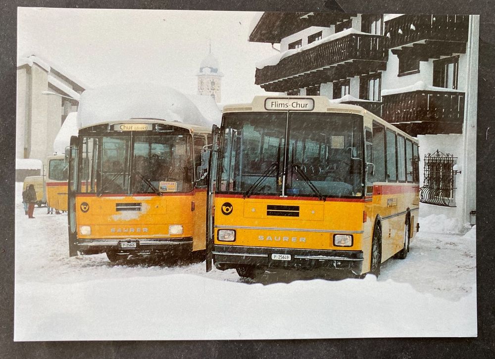 Laax Saurer Postautos/ modernere Karte | Kaufen auf Ricardo