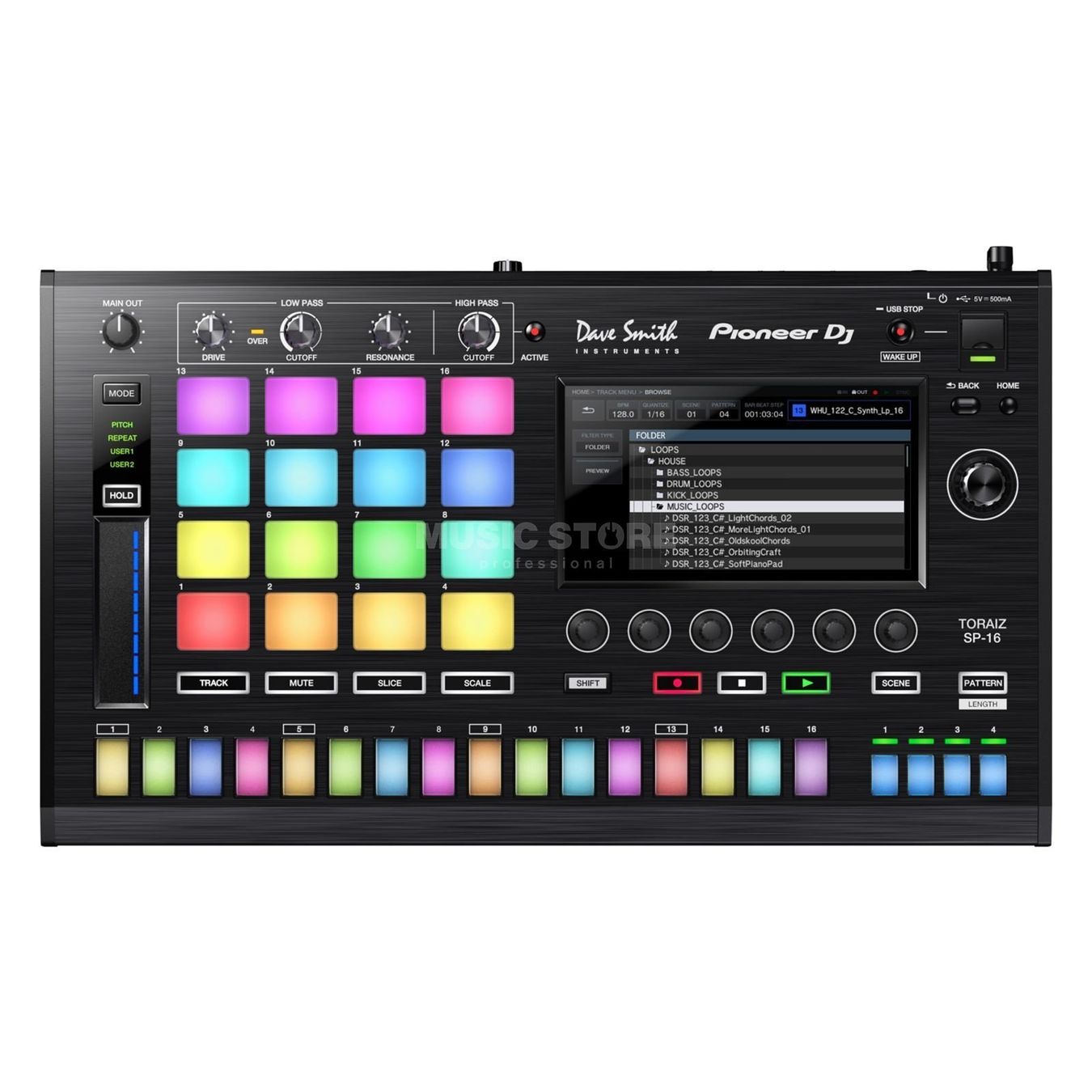 Pioneer TORAIZ SP-16 - Professioneller Sampler- und Step-Seq (Gebraucht ...