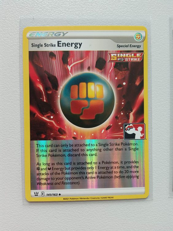 Single Strike Energy HOLO - Pokemon TCG Prize Pack Stamp | Kaufen auf ...