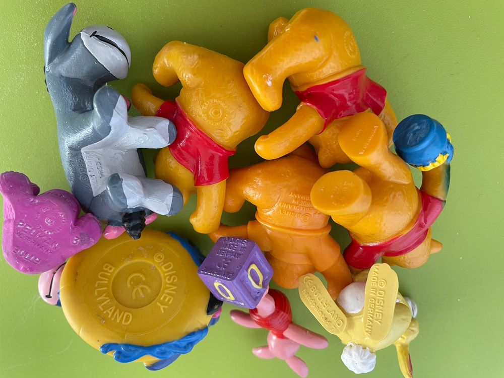 9x 80er Winnie Pooh Puuh Comic Figur Walt Disney Prod. Bully (Gebraucht) in Gossau SG für CHF 43 ...