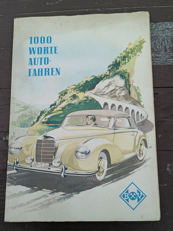 Alte Litho Werbe Broschüre / ARAL Benzin - 1000 Worte Auto.. | Kaufen ...