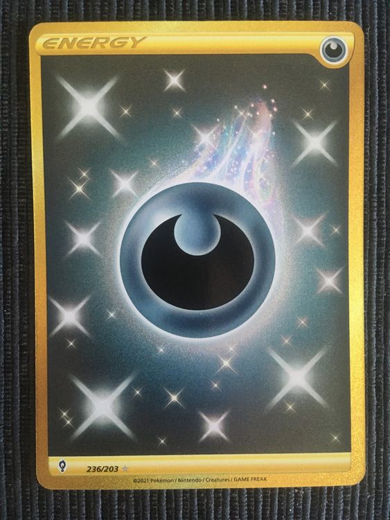 Pokemon Darkness Energy Gold Evolving Skies EN | Kaufen auf Ricardo