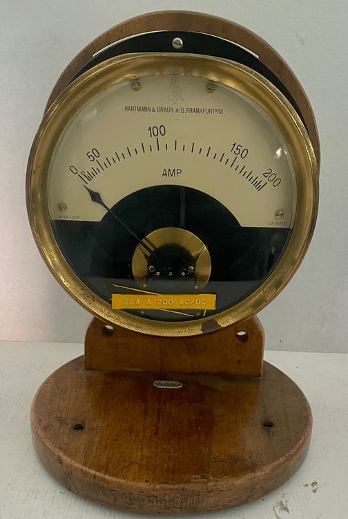 Antike Messgerät /Amperemeter von Hartmann&Braun | Kaufen auf Ricardo