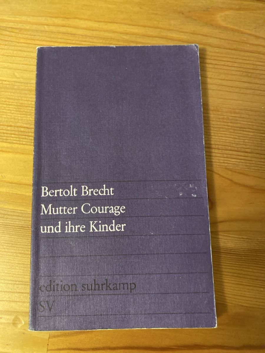 Mutter Courage und ihre Kinder, Bertolt Brecht (Gebraucht) in Zürich ...
