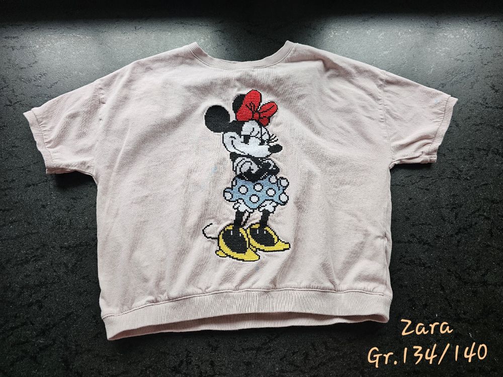ZARA 134/140 minnie mouse tshirt (Gebraucht) in St. Peterzell für CHF 0.6 – mit Lieferung auf ...