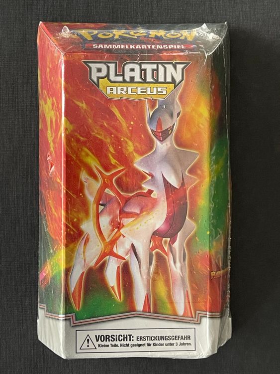Pokémon Platin - Arceus The Flamemaster Theme Deck DE Sealed | Kaufen auf Ricardo