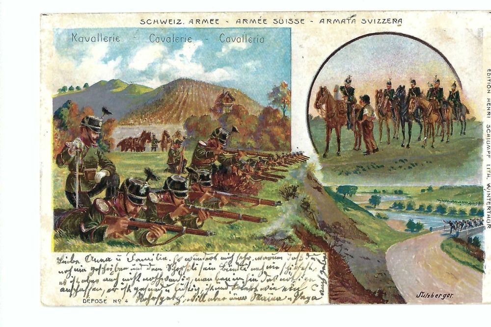 KAVALLERIE Schweizer Armee, Sulzberger | Kaufen auf Ricardo