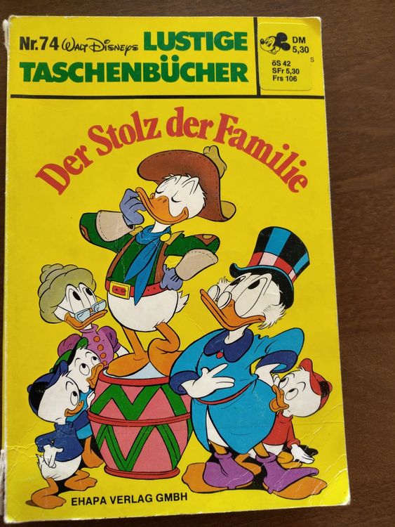 Walt Disneys Lustige Taschenbücher, Der Stolz der Familie (Gebraucht ...