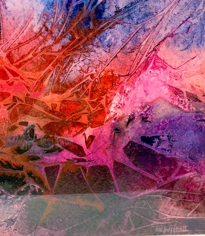 Moderne Abstrakte Mischtechnik unleserlich Signiert (Gebraucht) in Root für CHF 10 – mit ...