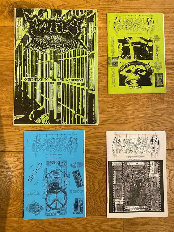 Schweizer Mags 90erJahre Death Metal Grindcore Hardcore KULT (Gebraucht ...