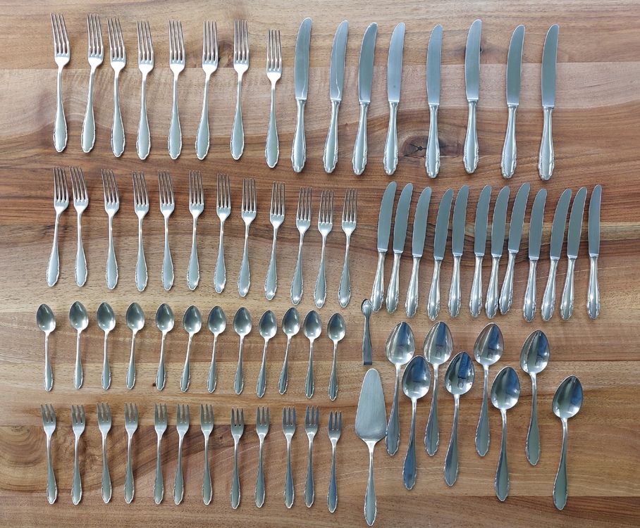 WMF 90 Silberbesteck 75teilig | Kaufen auf Ricardo