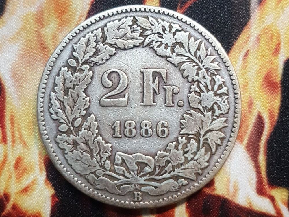 2 Franken 1886, Silber | Kaufen auf Ricardo