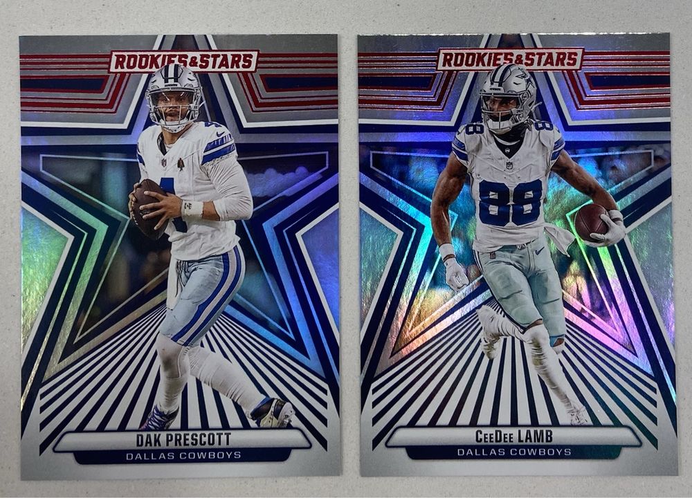 NFL DALLAS COWBOYS STAR DUO LONGEVITY SPECIAL 2 CARDS LOT 🏈 (Gebraucht ...