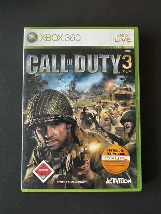Call of Duty 3 - XBOX 360 (Gebraucht) in Zürich für CHF 20 – mit ...
