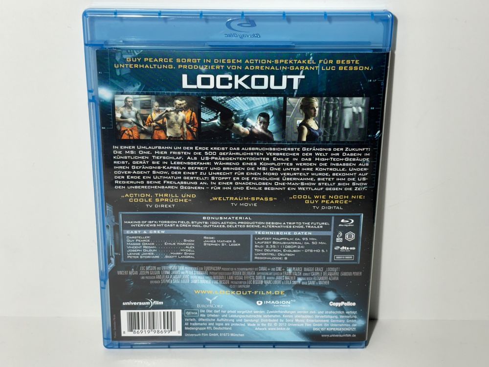 Lockout Blu Ray (Gebraucht) in Wilderswil für CHF 3.9 – mit Lieferung auf Ricardo kaufen