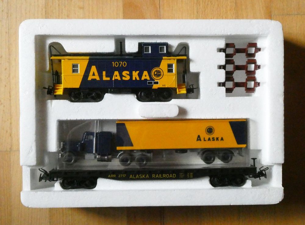 Alaska-Set Caboose u Flat Car Märklin 4857 (Gebraucht) in Dietlikon für ...