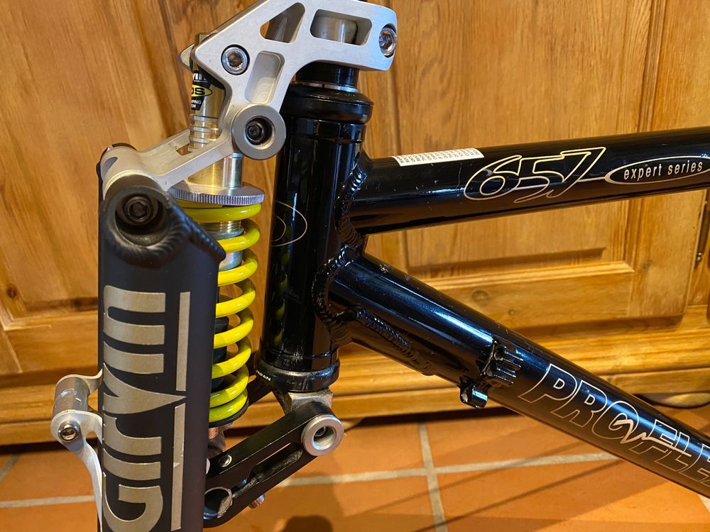 Retro Mtb Fully Rahmen PROFLEX 657 GIRVIN Gabel | Kaufen auf Ricardo