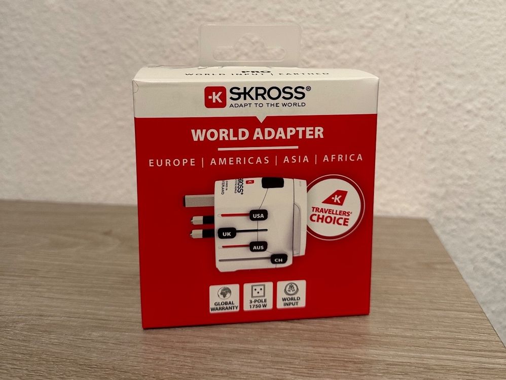 Skross World Adapter (Neu (gemäss Beschreibung)) in Hugelshofen für CHF ...