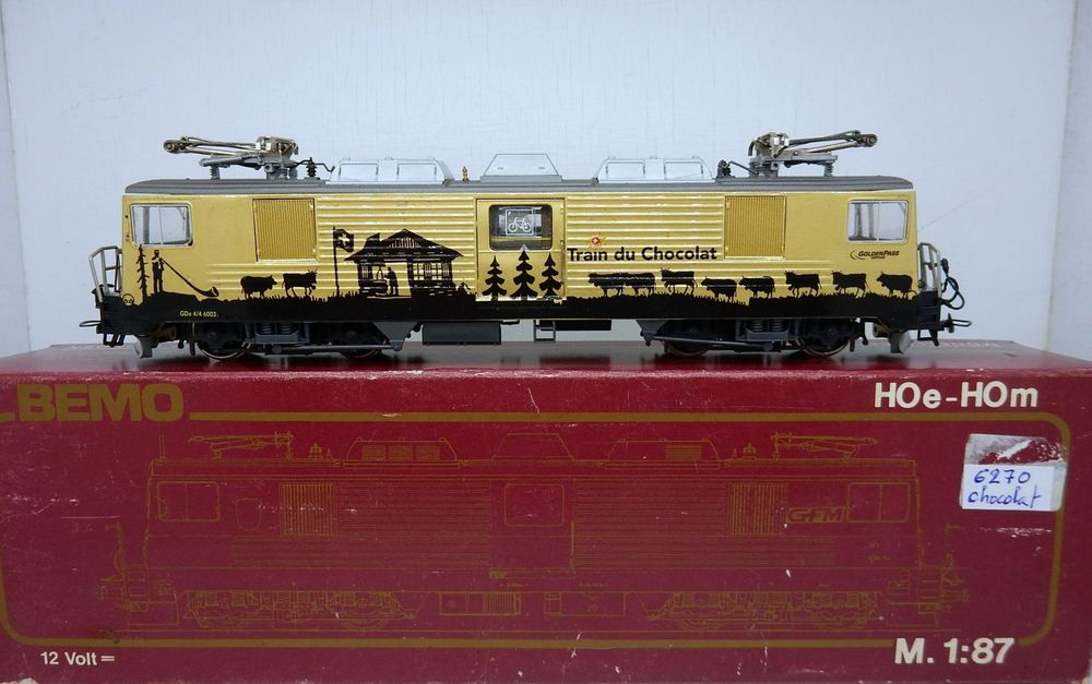 Hom- Bemo - MOB - Loc GDe 4/4 - 6003 - "Chocolat" | Acheter sur Ricardo