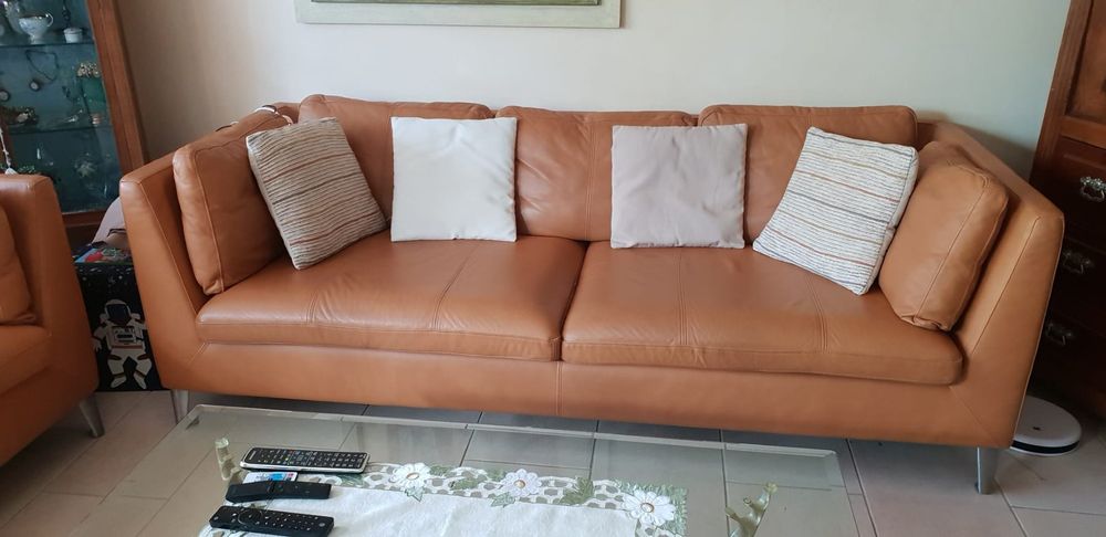 Stockholm (Ikea) 3er-Sofa, Seglora naturfarben | Kaufen auf Ricardo